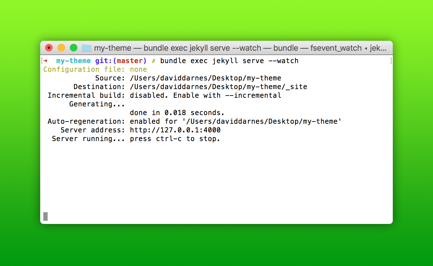 Making Your First Jekyll Theme Part 2 Siteleaf 5427